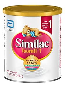 Isomil | Etapa 1 Fórmula Infantil con Base de Proteína de Soya para ...