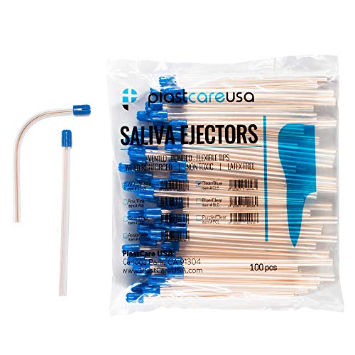 100 Dental Saliva Ejectors Disposable - Medical Grade Latex Free ...
