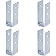 Amazon.com: Fanmao 4 Pcs 4 Hole Long U-Shape Bracket, 1-1/4" Inner Wide ...