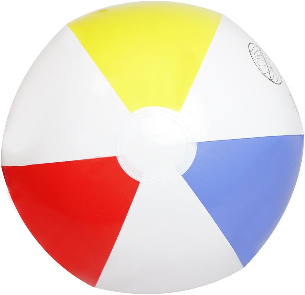 com-four® 10x beach ball inflatable – beach ball water-repellent ...