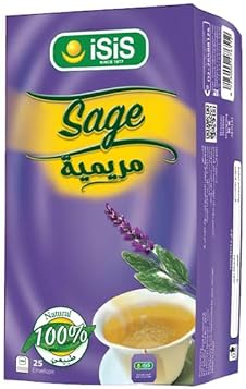 سعر ISIS Sage Herbal Tea 25 Tea Bags فى السعودية | بواسطة امازون السعودية | سوبر ماركت كان بكام