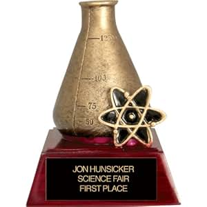 Amazon.com : Sculpted Science Trophy (Sets of 5) : Office Products