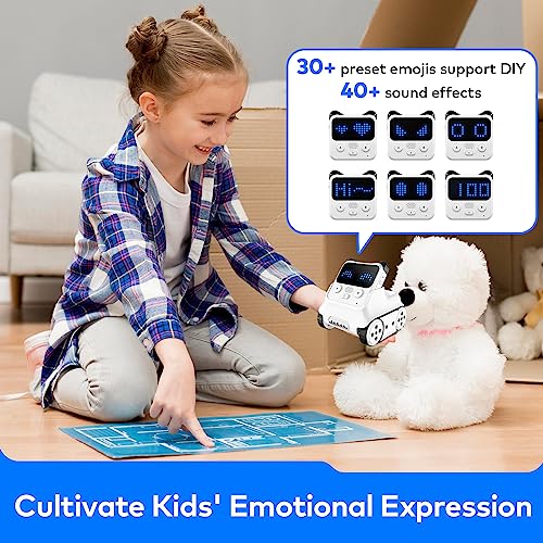 Makeblock Codey Rocky Robot Toy, Programmable and Interactive Emo Robot for Kids 6+, STEM ...
