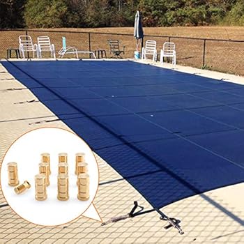 Amazon.com: 10 Pack Swimming Pool Brass Deck Anchor For Pool Cover ...