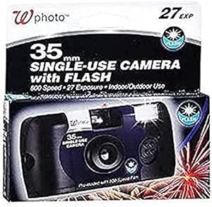 Amazon.com : Walgreens 35mm Single-Use Camera with Flash, 1 ea : Point ...