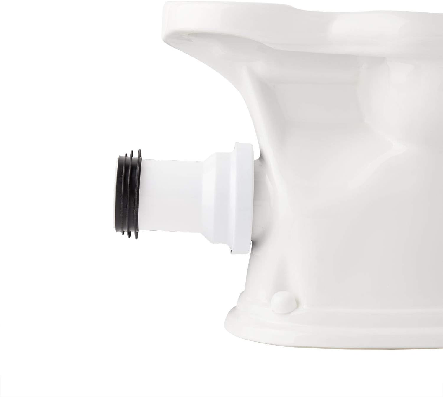Signature Hardware 298517 Rear Outlet Toilet P-Trap Connector - White ...