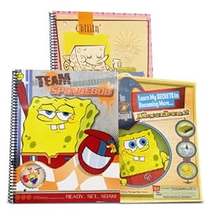 Amazon.com : theme stationery for kids - Spongebob Back to School Theme ...