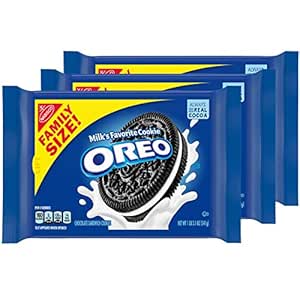 Amazon.com: OREO Chocolate Sandwich Cookies, Family Size - 3 Packs ...