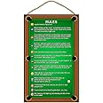 Amazon.com : SJT ENTERPRISES, INC. Billiards/Pool Table Rules Wood Sign ...