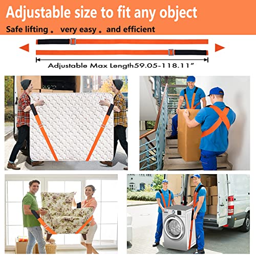 Moving Straps Lifting（Padded） One Person 2-Person Lifting And Moving ...