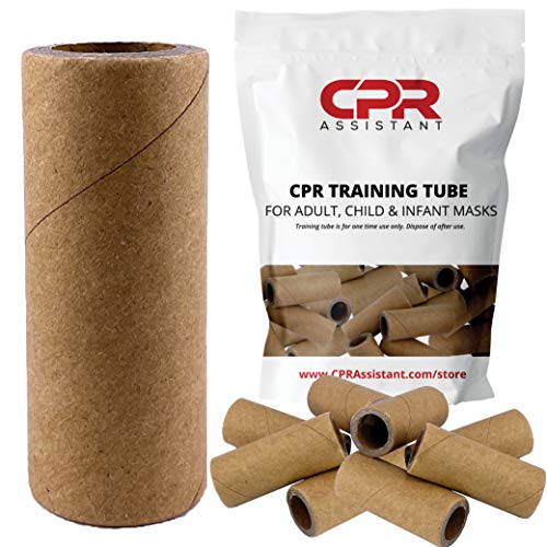 CPR Assistant CPR Paper Tube Practice Valves for Resuscitation Rescue ...