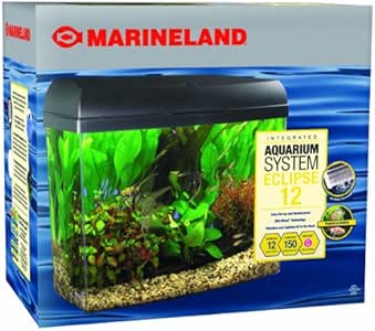 Amazon.com : Marineland Eclipse Integrated Aquarium System, 12-Gallon ...