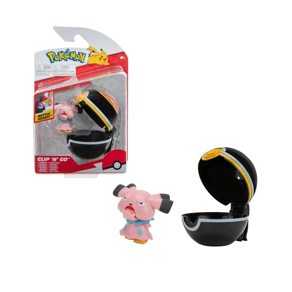 Mua Pokemon Clip N Go - Snubbull Toy Figure 5 cm - Pokemon & Pokeball ...