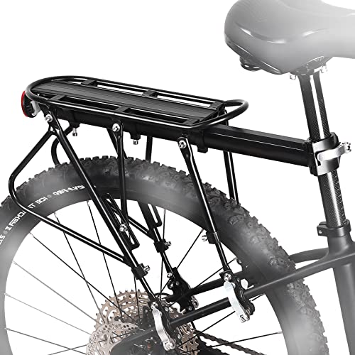 HONGYEA Bike Cargo Rack 220 Lbs Load Bike Rack Full Quick Release ...