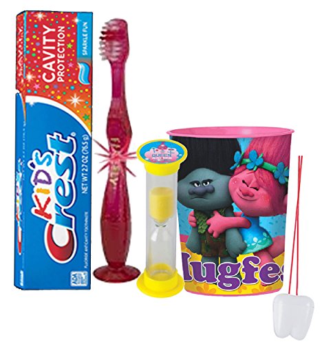 Buy Dreamworks "Trolls" Inspired 4pc Bright Smile Oral Hygiene Set ...