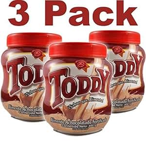 Amazon.com : Toddy Chocolate Drink Mix 400gr Venezuela 3 Pack : Grocery ...