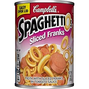Amazon.com : SpaghettiOs Sliced Franks, 14 Ounce (Pack of 12) : Grocery ...