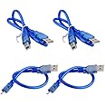 Amazon.com: DIYmall USB Cable for Arduino + Micro-USB Cable for ESP32 ...