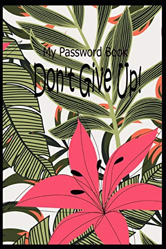 Password Book: 6X9 inch Books Password log book internet logbook login ...