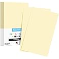 Amazon.com: Ivory Pastel Colored Menu Paper - 8.5" x 14" (Legal Size ...