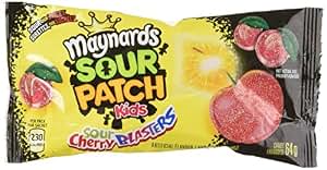 Maynards Sour Cherry Blasters Candy, 64 Grams: Amazon.ca: Grocery