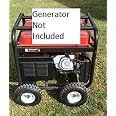 Amazon.com : Predator 9000 8750 6500 WATT Generator Wheel KIT Fits ...