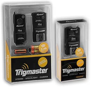 Aputure 2.4 GhZ Trigmaster Kit Radio Remote Flash Trigger and Shutter ...