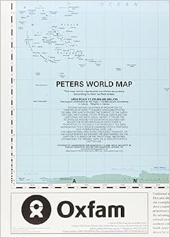 The Peters Projection World Map: Folded: Amazon.co.uk: Oxfam ...