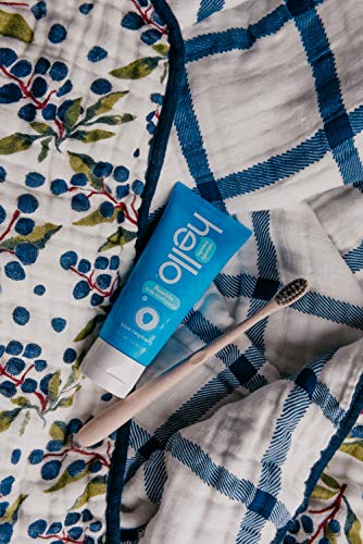 Hello Oral Care ADA Approved SLS Free Kids Fluoride Toothpaste, Blue ...