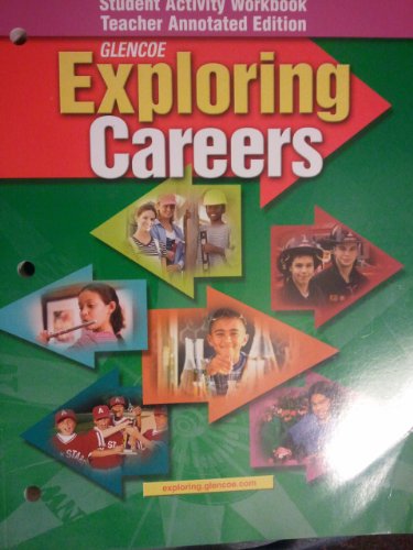 Exploring Careers (Student Activity Workbook): Glencoe McGraw Hill ...