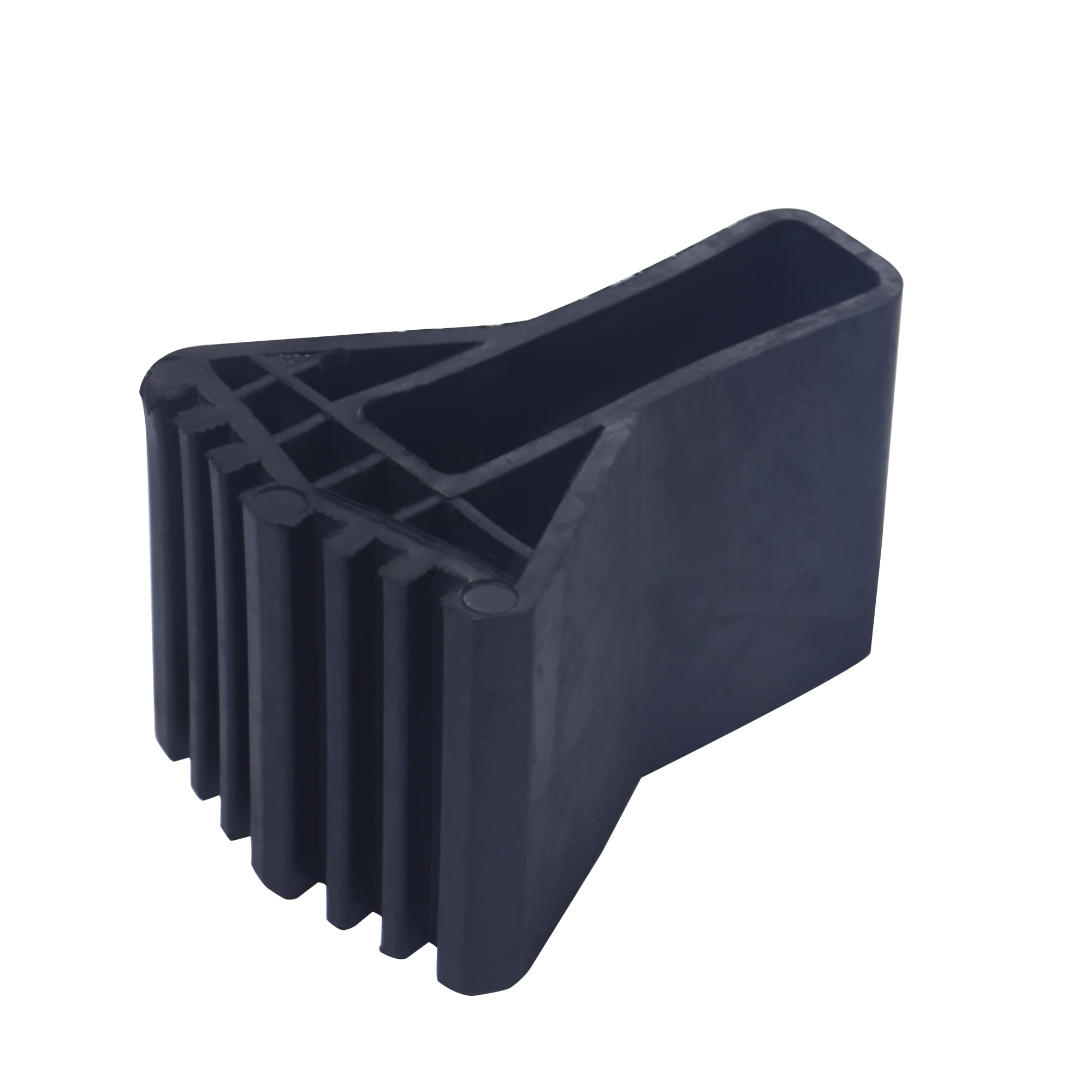 JADDUO Telescoping Ladder with Horizontal Stair-Style Cap, Feet Pads ...