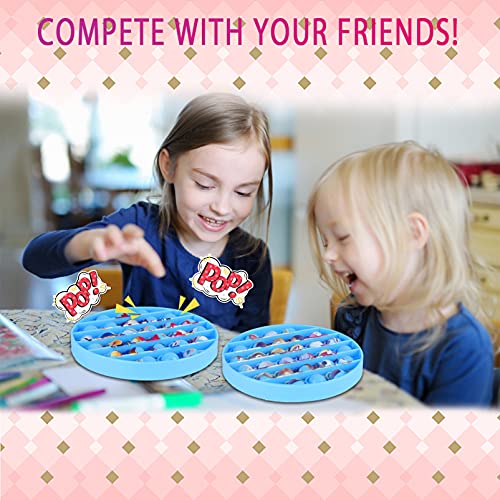 IGINOA 4 Packs Push Pop Poop Fidget Toy, Butterfly Dinosaur Bear ...