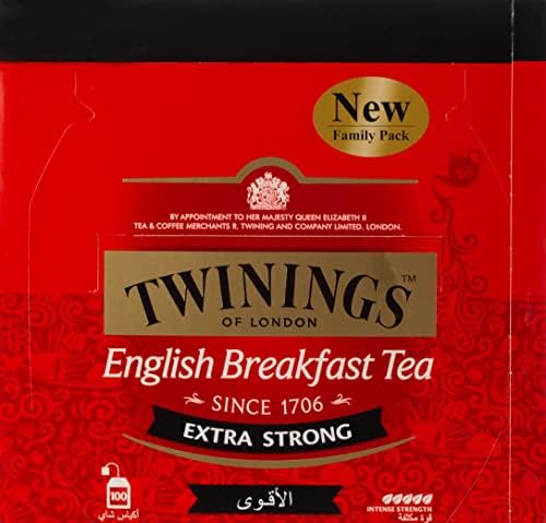 Twinings Extra Strong English Breakfast Tea - 100 sachets price in UAE ...