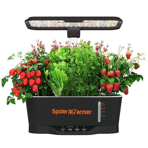 Spider Farmer Indoor Garden Hydroponics Growing System: 12 Pods Plant ...