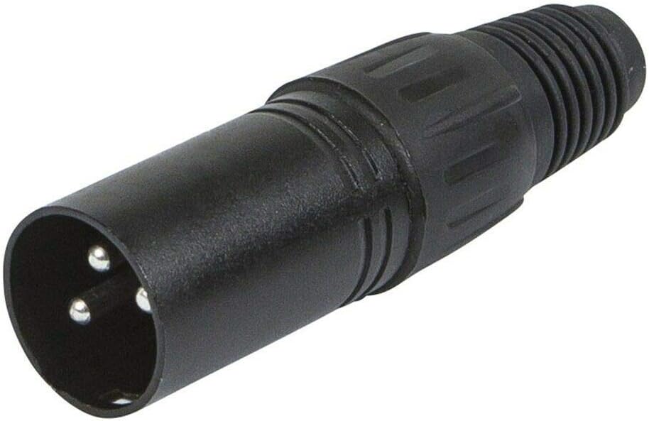 Amazon.com: yan DMX 3 Pin Terminator XLR Male Plug Connector Lighting ...