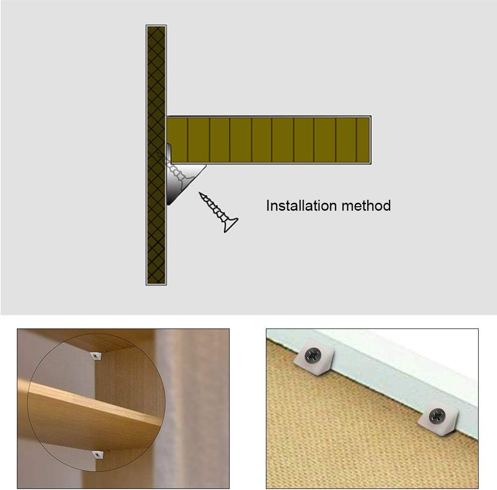 150 Pack Furniture Chest Drawer Bottom Repair Fixing Mending Wedges ...