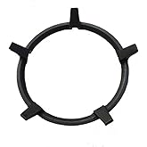 Amazon.com: Non Slip Black Cast Iron Stove Trivets for Kitchen Wok ...