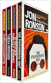 Jon Ronson 4 Books Bundle Collection Set (The Psychopath Test, So You ...