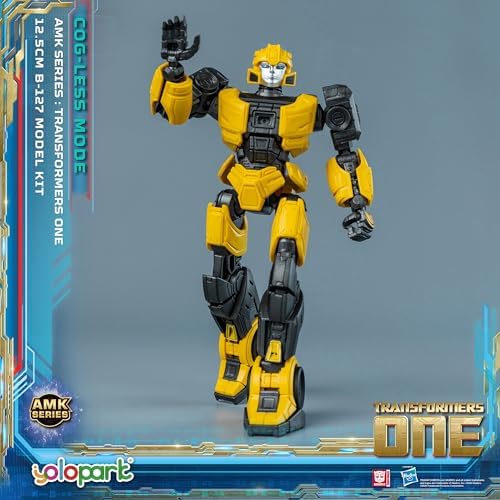 YOLOPARK Bumblebee Transformers Toy (B-127) Cog-Less Mode,4.92 Inch Highly Articulated ...