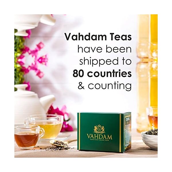 VAHDAM, Sweet Himalayan Tea Green Tea Blend | Pure Green Tea Leaves ...