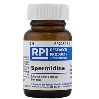 Amazon.com: Polvo base libre de espermidina RPI, 0.18 oz, 99% de pureza ...