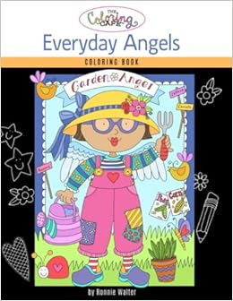 The Coloring Cafe-Everyday Angels: Walter, Ronnie: 9780997159547 ...