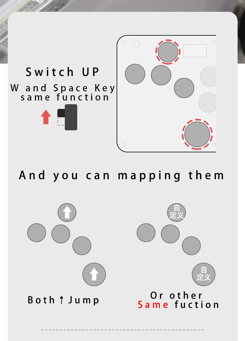 Mua SZJLMKJ Mini Fightting game Keyboard controller SallyBox with LED ...