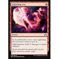 Amazon.com: Magic The Gathering - Lightning Axe - Shadows Over ...