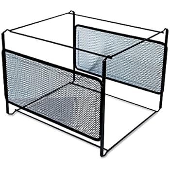 Amazon.com : Staples Mesh Metal Tabletop File Holder, Black : Office ...