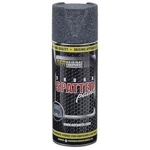 Amazon.com: OER TRUNK SPATTER PAINT - BLACK & AQUA: Automotive