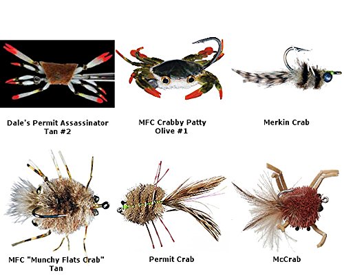 Crab - Permit Flies Assortment - MasterBasser