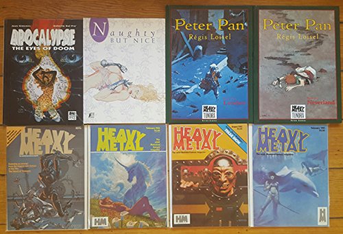 Heavy Metal Book and Magazine Set - Includes 1st Issue of Heavy Metal ...