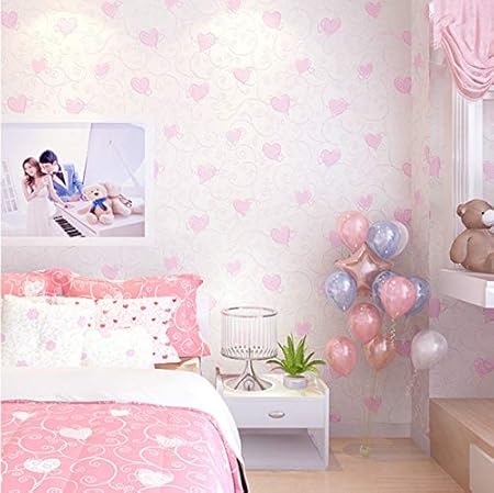 Svsnm Kinder Tapete Roll Mädchen Schlafzimmer Tapeten Vlies Tapeten ...