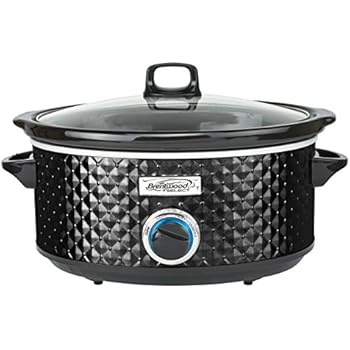 Amazon.com: BELLA 13778 Diamonds Collection Manual Slow Cooker, 6-Quart ...